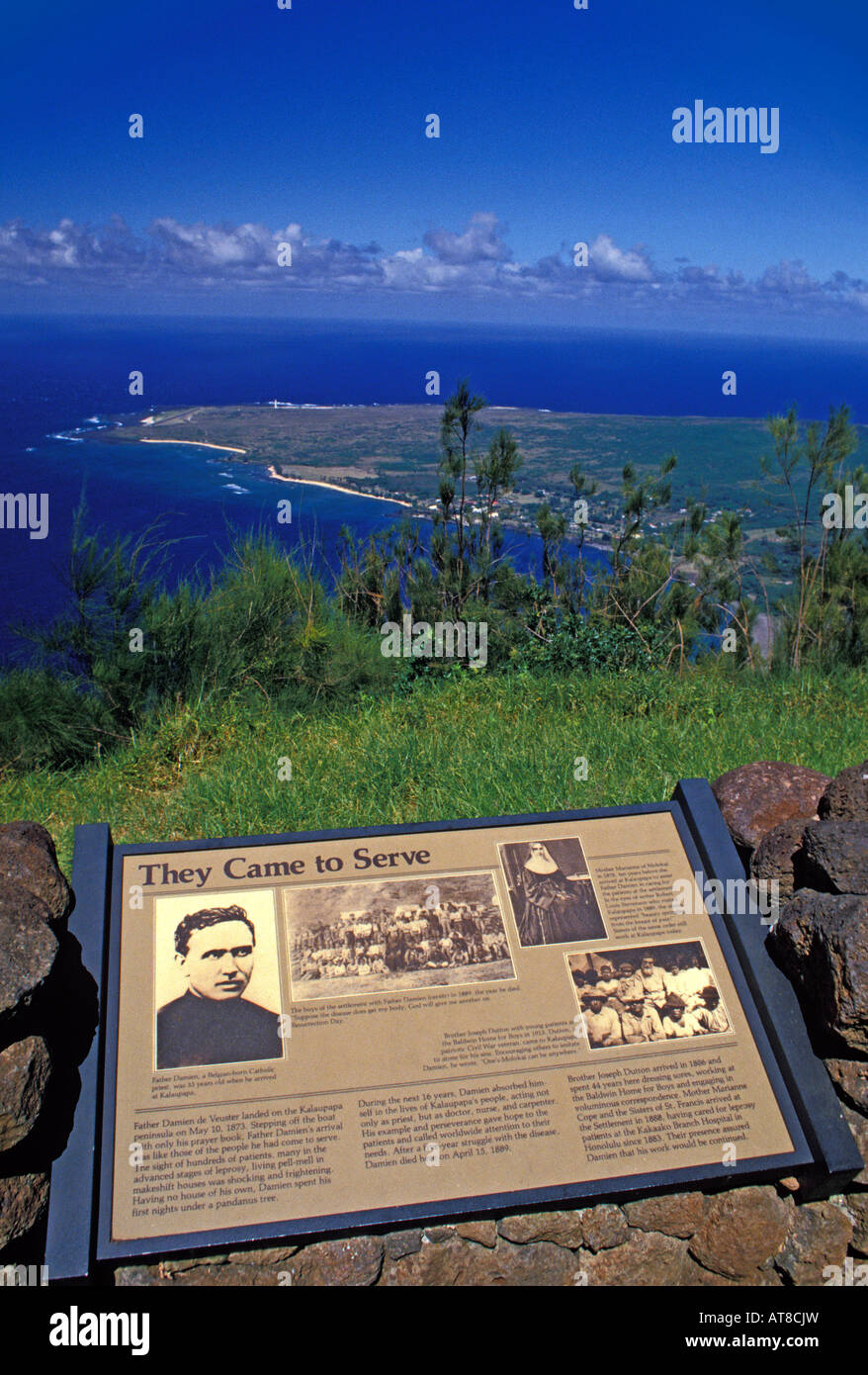 Kalaupapa molokai hawaii leper colony hi-res stock photography and ...