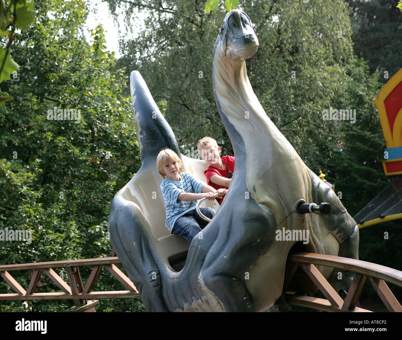 NLD; The Netherlands : Fun Park Advendooren Park Hellendoorn Stock ...