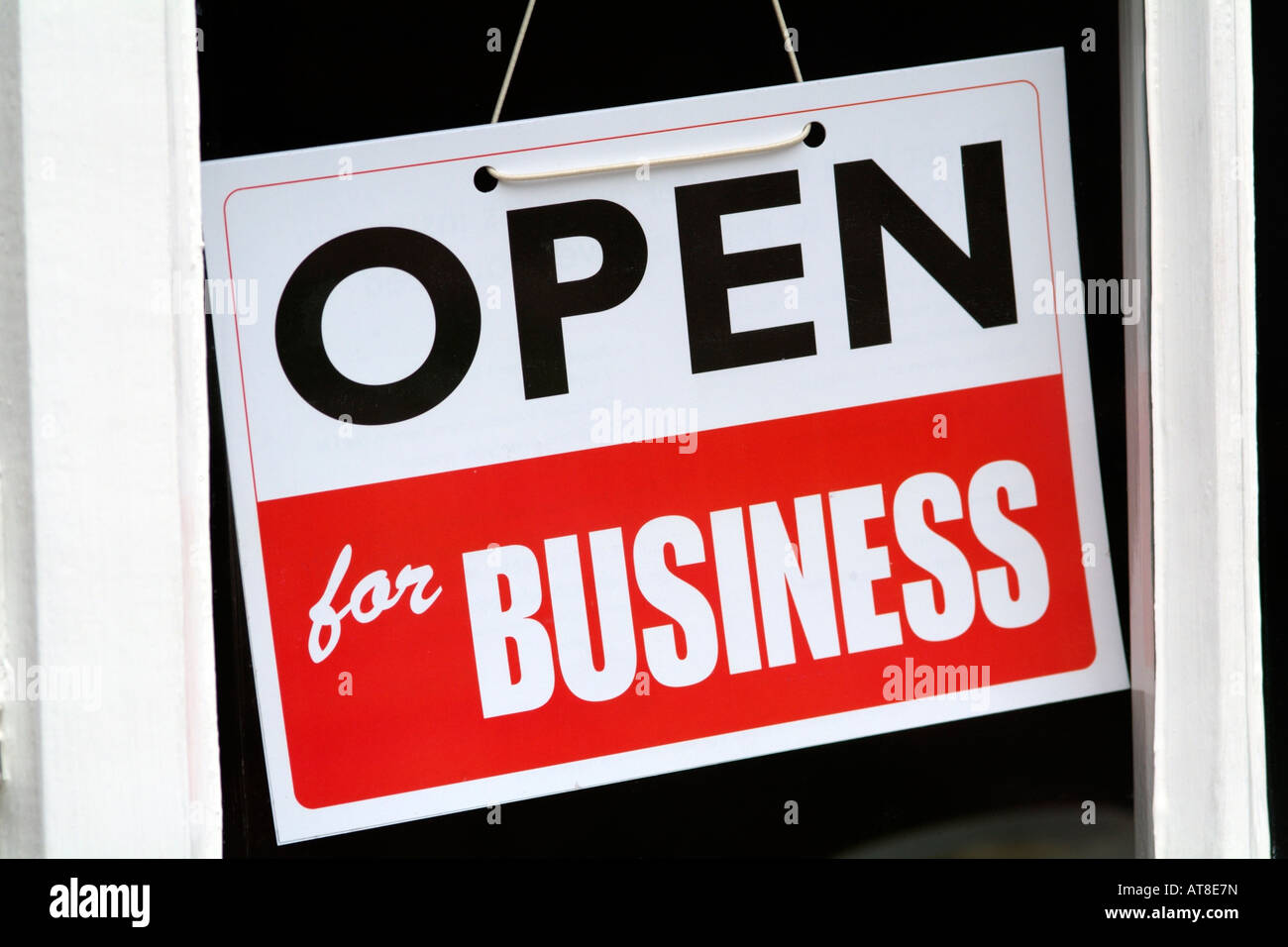 Open For Business Sign