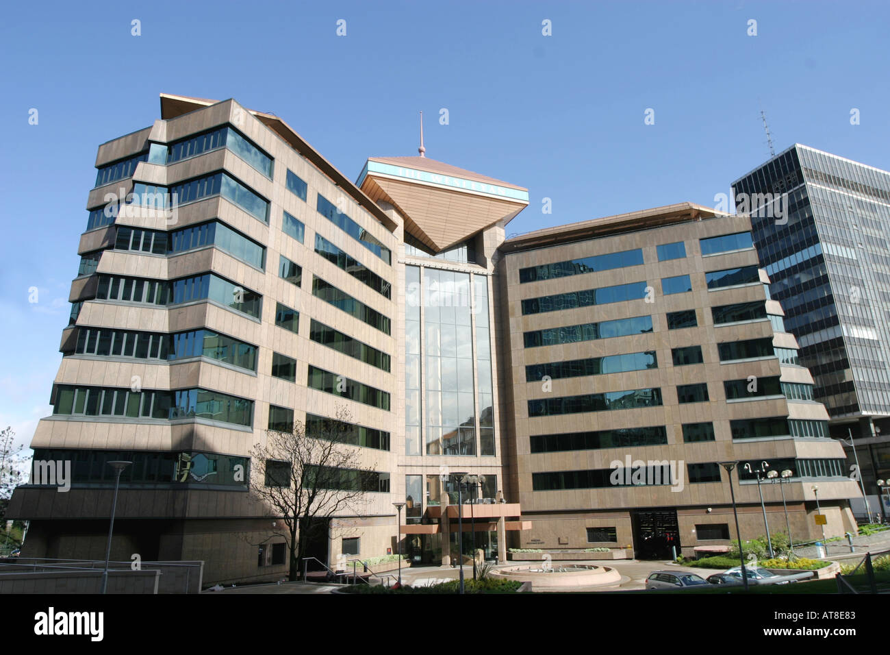 The Wesleyan building Colmore Circus Birmingham Stock Photo - Alamy