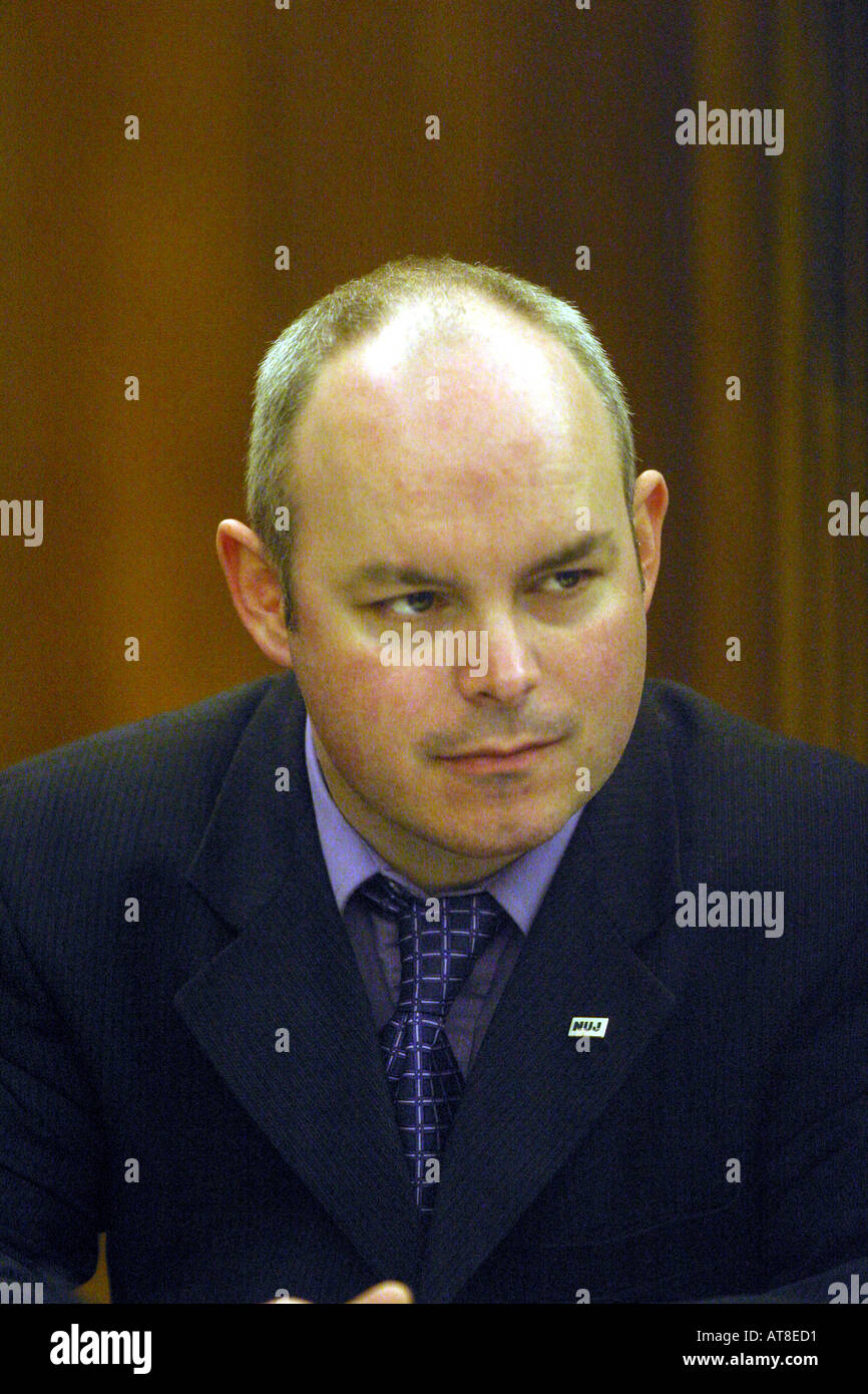 Kevin Stanley 5th March 2004 Council House Nottingham L R Kevin Stanley ...