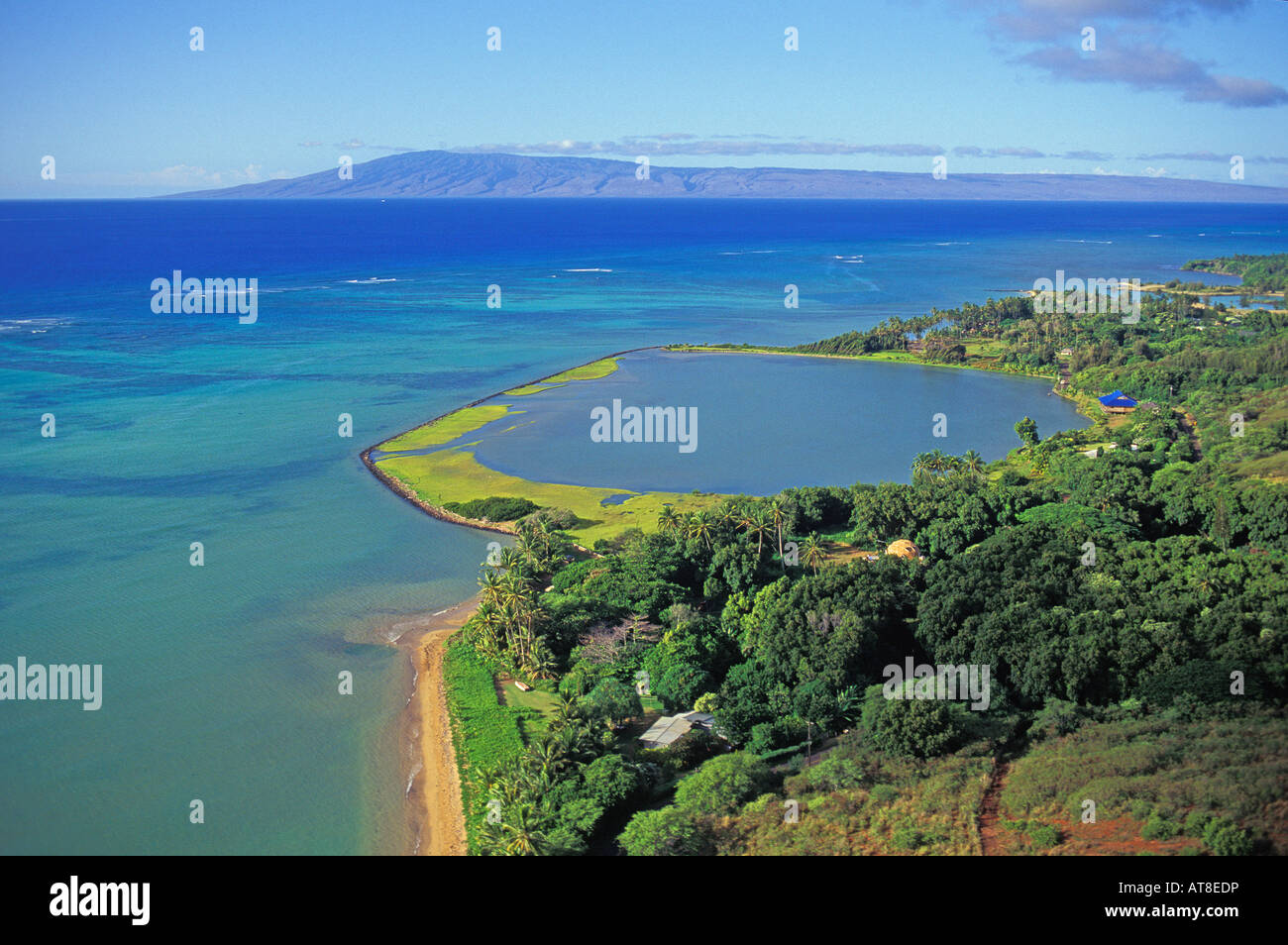 Lanai, hawaii aerial hi-res stock photography and images - Alamy