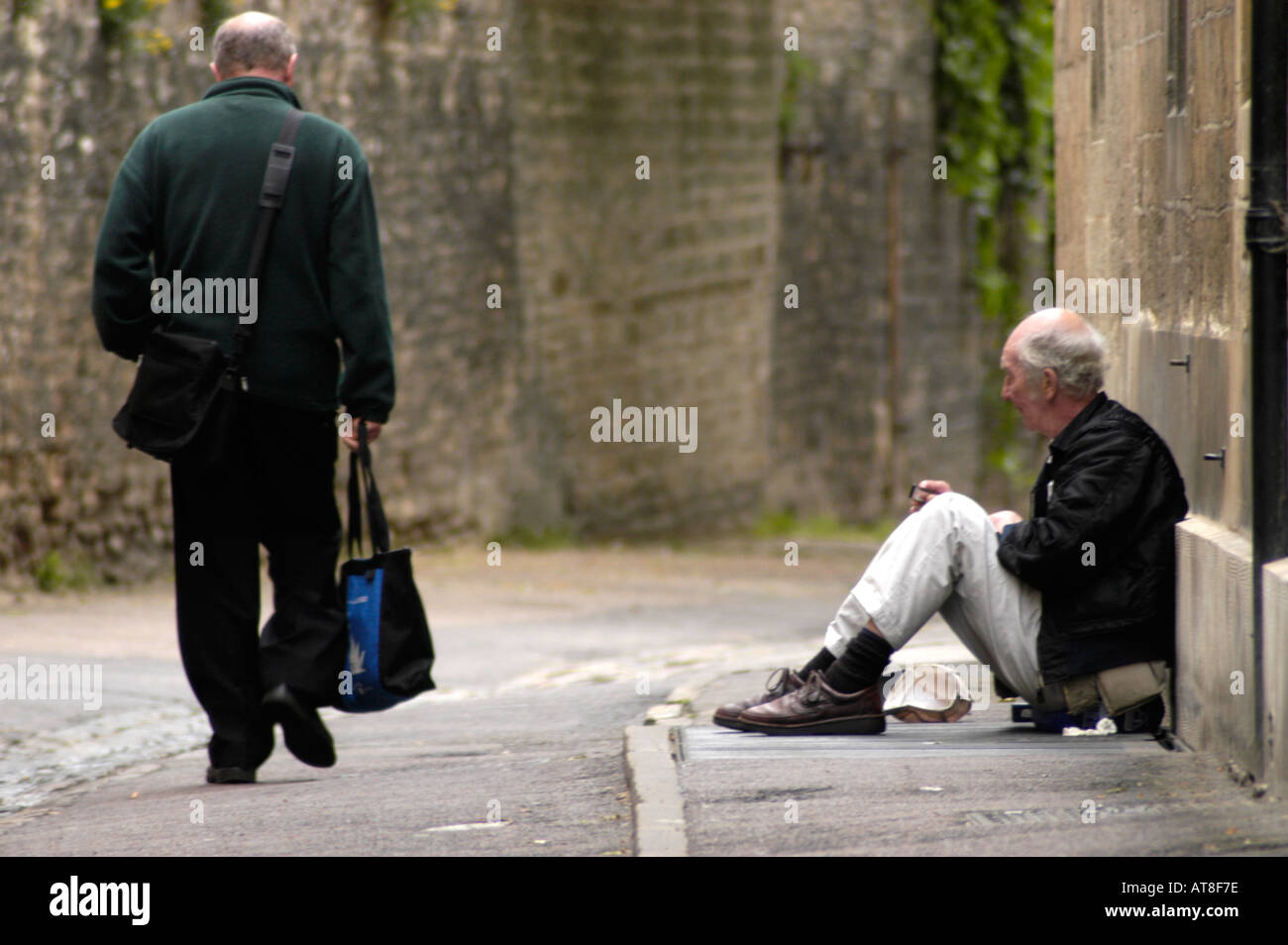 Beggar uk oxford hi-res stock photography and images - Alamy
