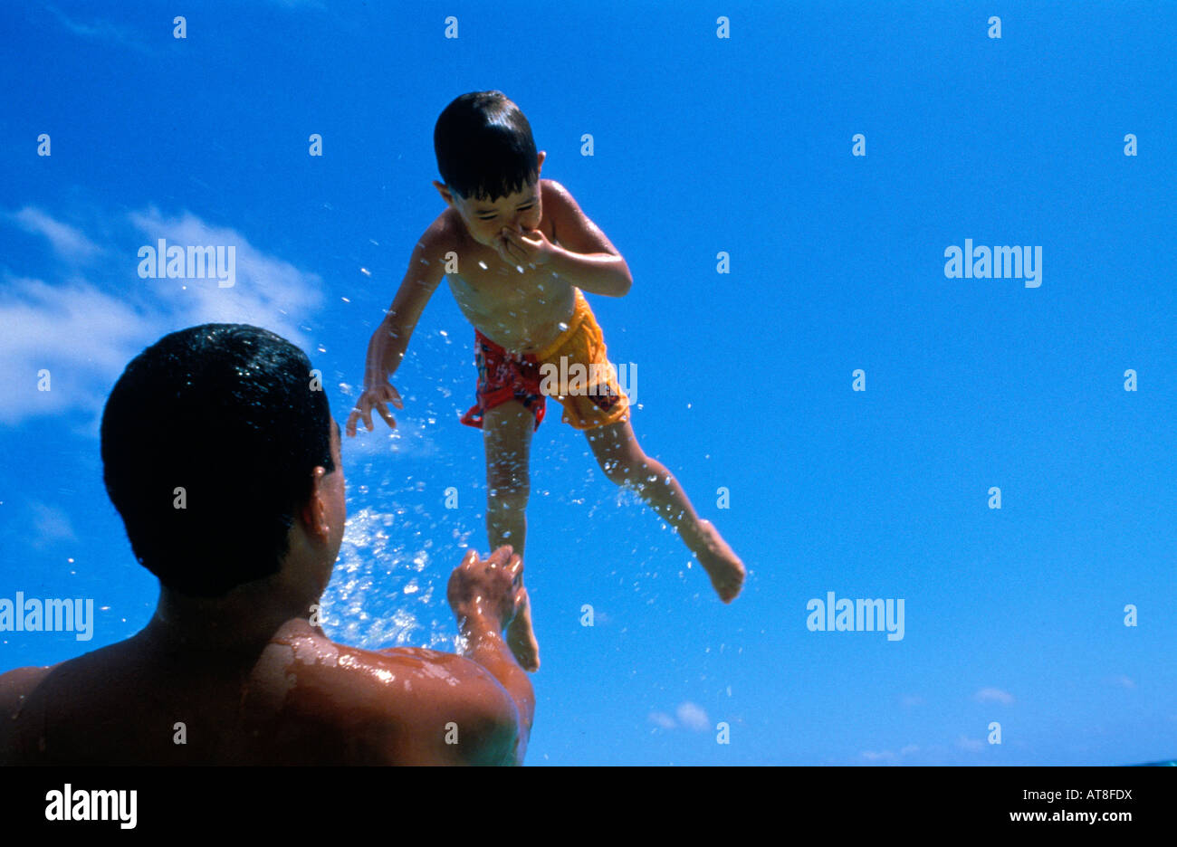 Tossed in air hi-res stock photography and images - Alamy