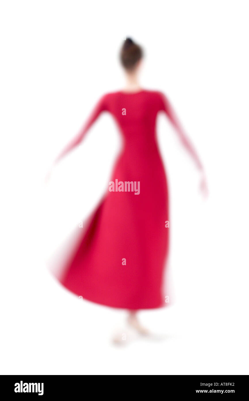 Lady in red Cut Out Stock Images & Pictures - Alamy