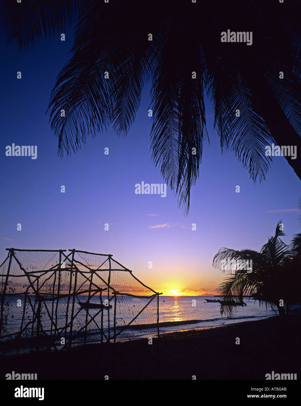 Guadeloupe lobsters traps hi-res stock photography and images - Alamy