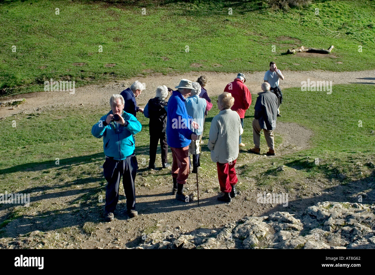 Elderly ramblers hi-res stock photography and images - Alamy