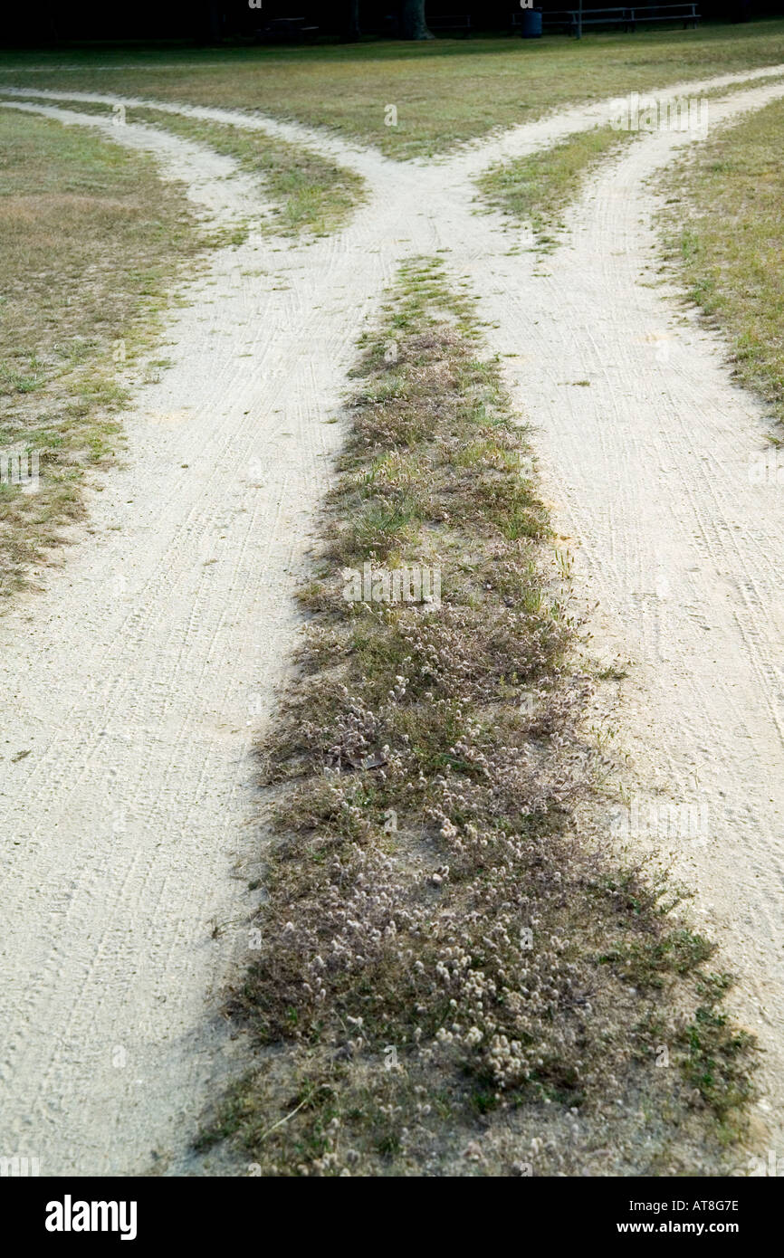 Diverging tracks hi-res stock photography and images - Alamy