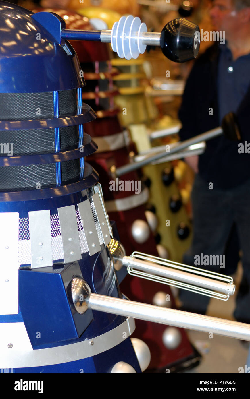 Dalek at toy fair Stock Photo - Alamy