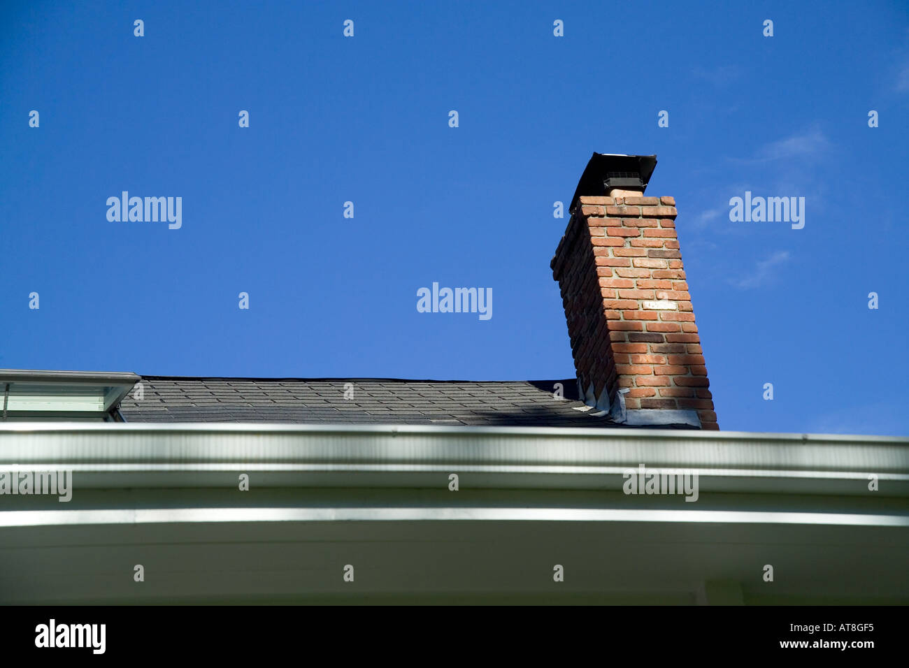 Roof with chimney hi-res stock photography and images - Alamy