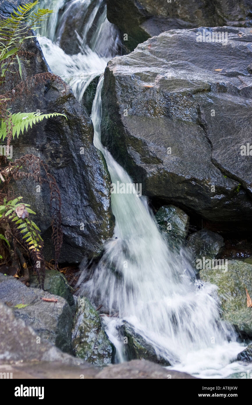 A small waterfall Stock Photo - Alamy