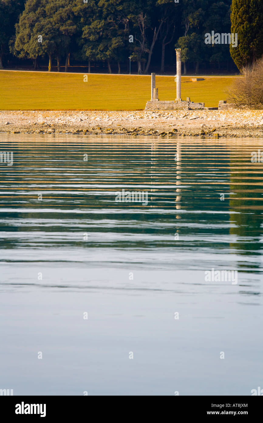 Verige site on Brioni islands, Veliki Brijun, Croatia Stock Photo - Alamy