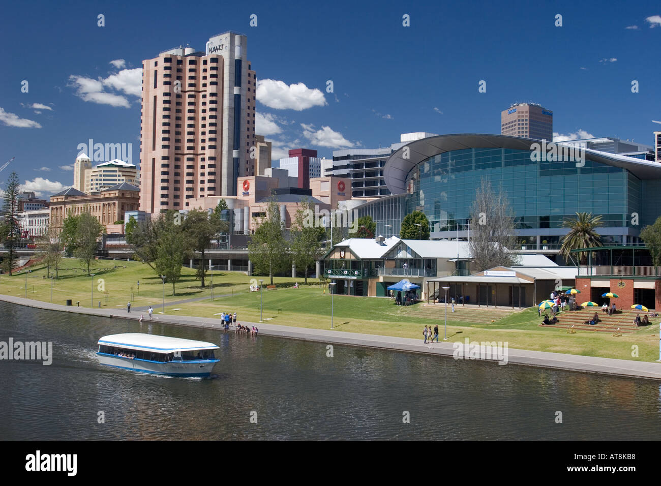 River Torrens and City Adelaide Australia Stock Photo - Alamy