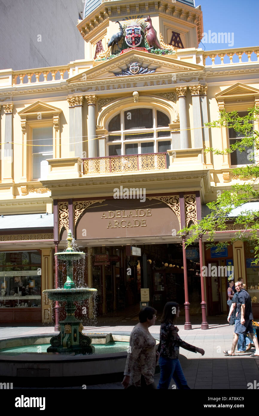Adelaide Arcade Adelaide Australia Stock Photo - Alamy