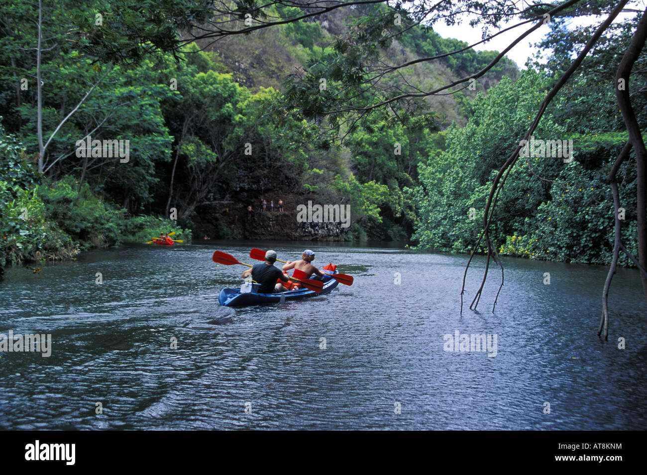 Wailua river kayaking hi-res stock photography and images - Alamy