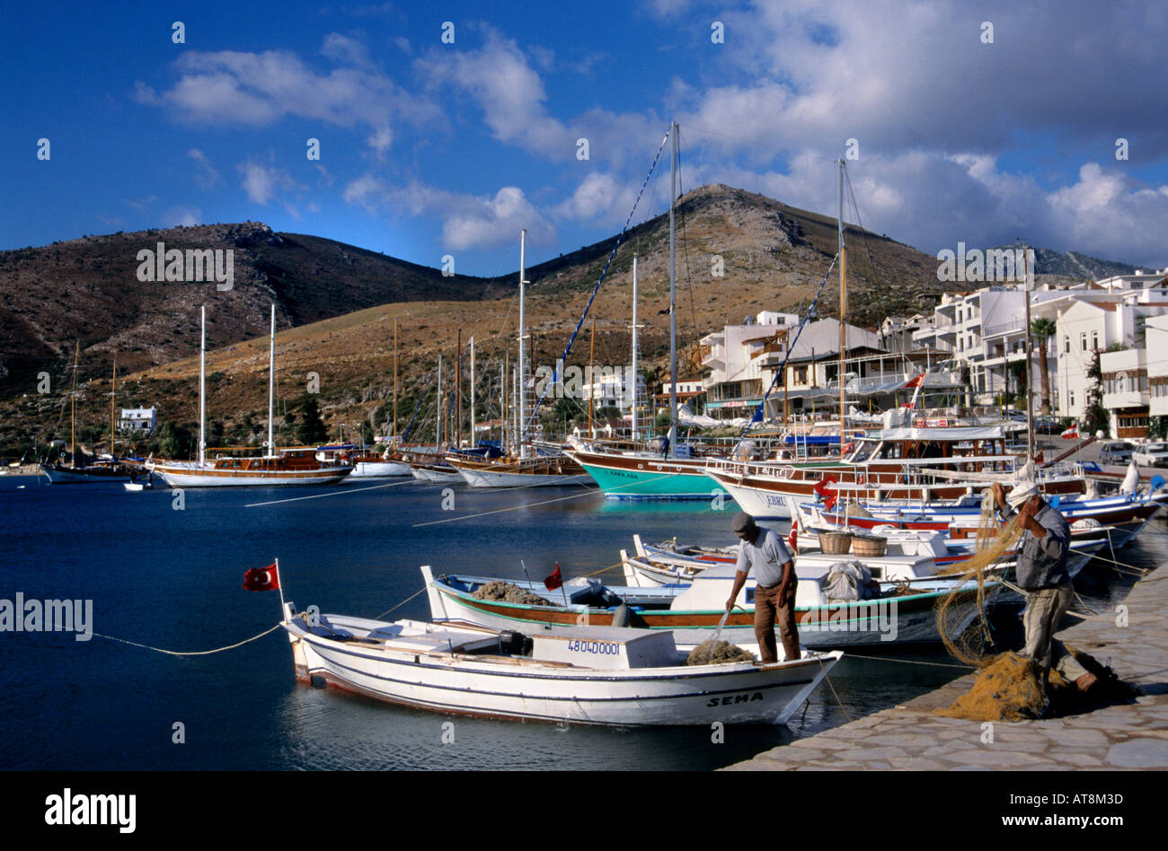 Datca Harbour Turkey High Resolution Stock Photography and Images - Alamy