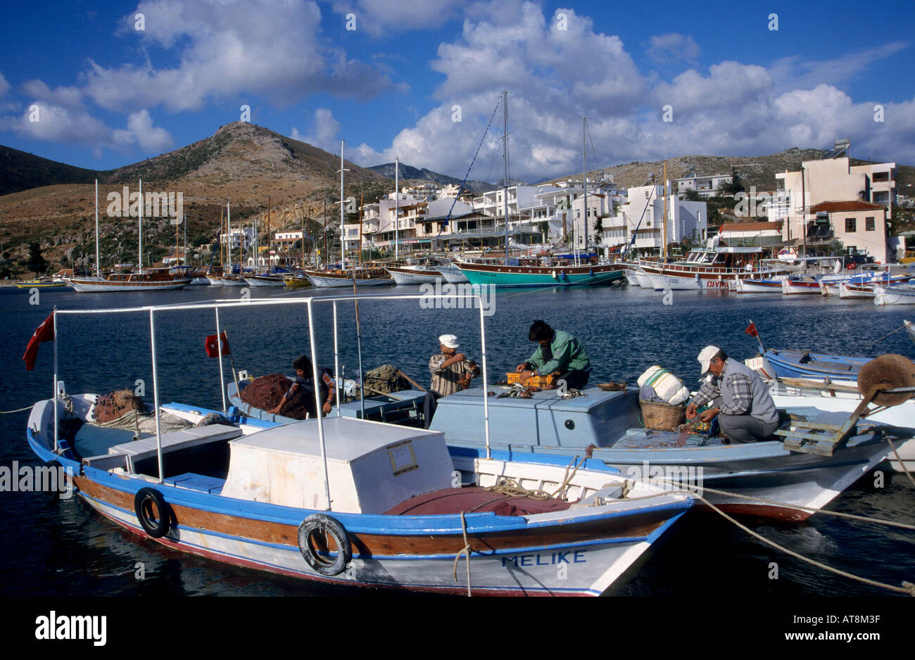 Datca harbour hi-res stock photography and images - Alamy