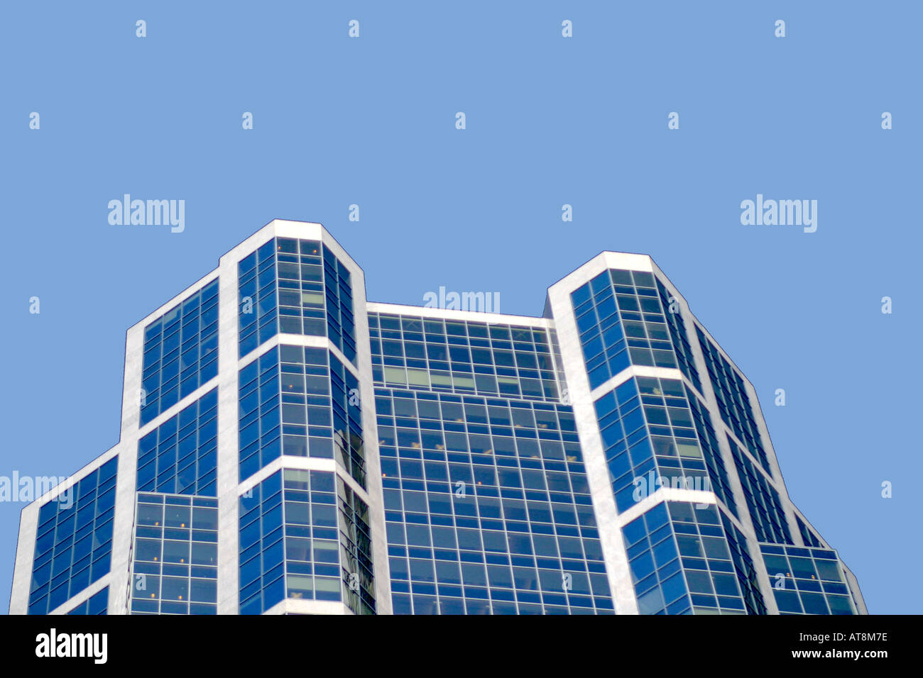 Office building in city centre Downtown Calgary Alberta Canada Stock ...