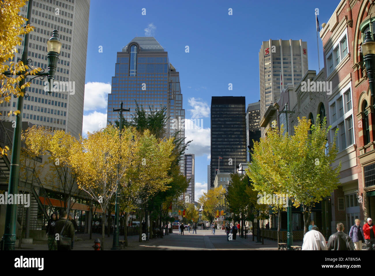 ARCHITECTURE: high rise office towers in downtown Calgary, Alberta ...