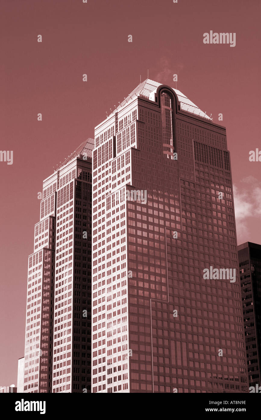 ARCHITECTURE: high rise office towers in downtown Calgary, Alberta ...