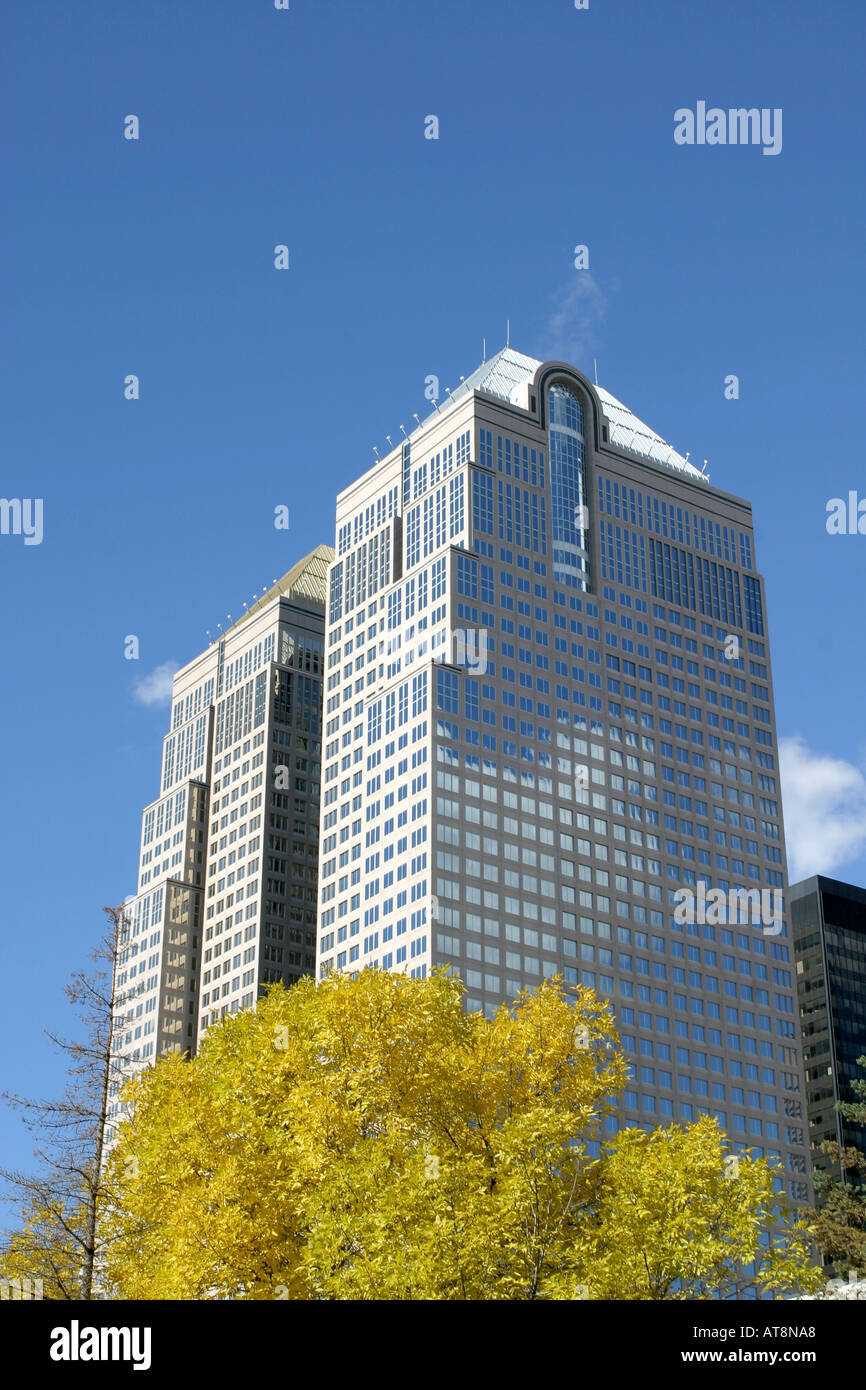 ARCHITECTURE: high rise office towers in downtown Calgary, Alberta ...