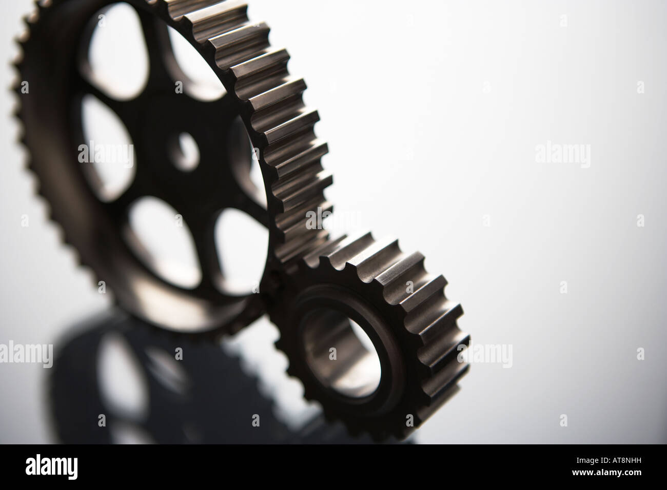 cogs metal machine time steam engine transport Stock Photo - Alamy