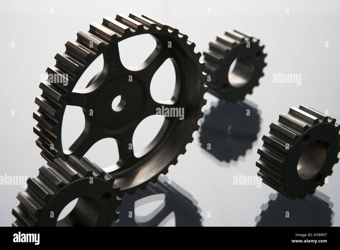cogs metal machine time steam engine transport Stock Photo - Alamy