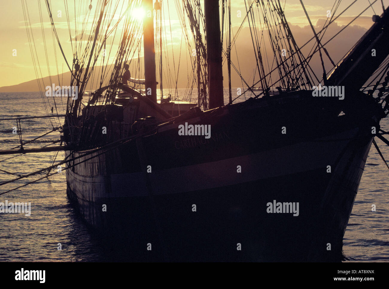 Lahaina carthaginian historic ship maui hi-res stock photography and ...