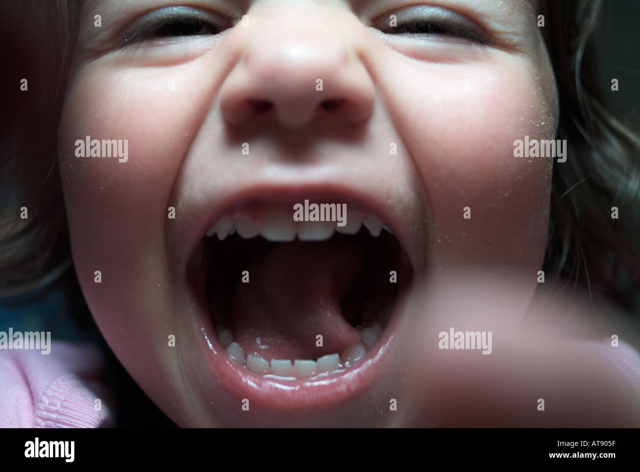 Mouth open close up shout hi-res stock photography and images - Alamy