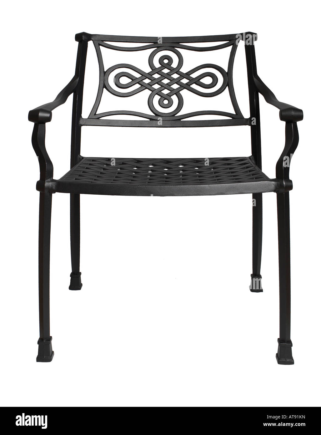 Metal garden furniture hi-res stock photography and images - Alamy