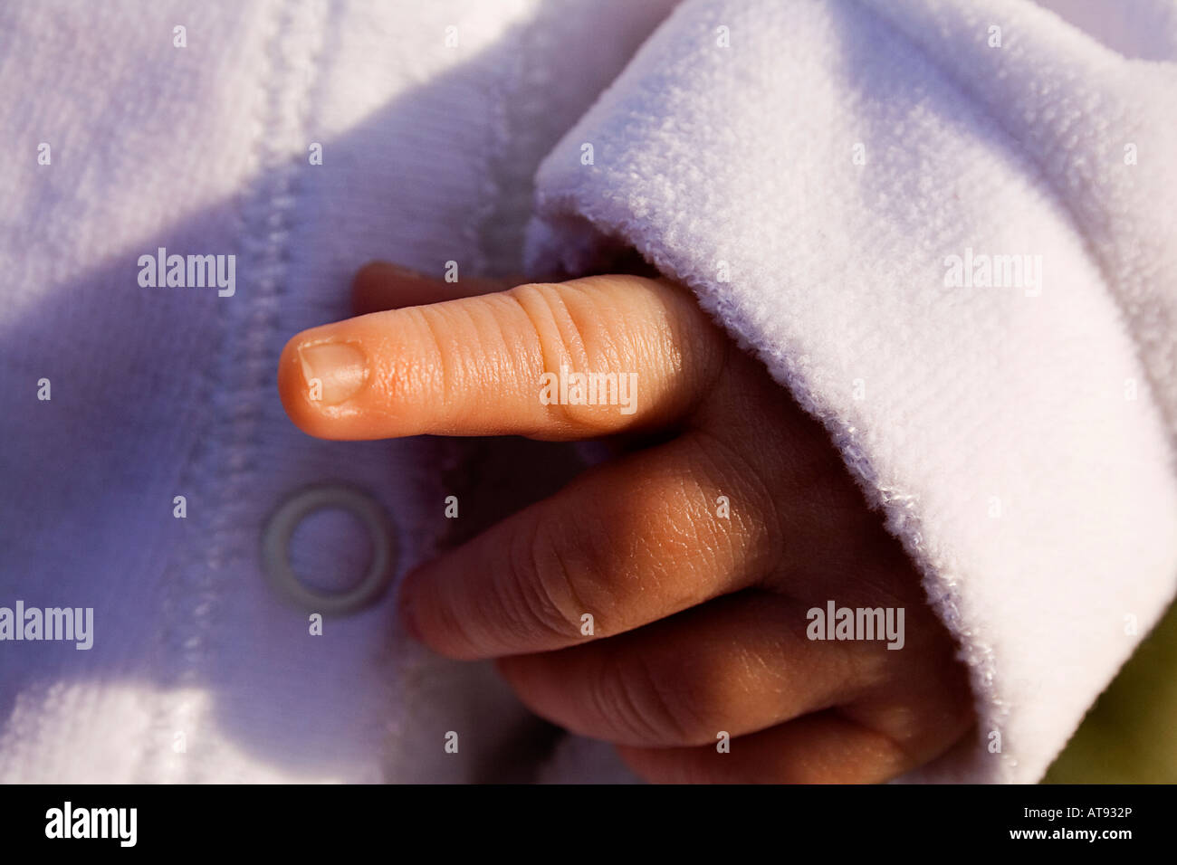 Infant child pointing body hi-res stock photography and images - Alamy