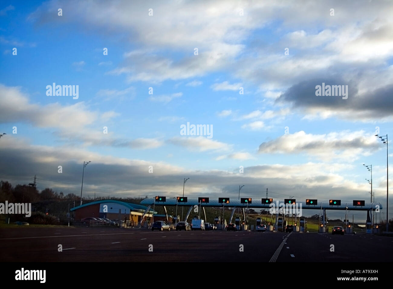 M6 toll road hi-res stock photography and images - Alamy