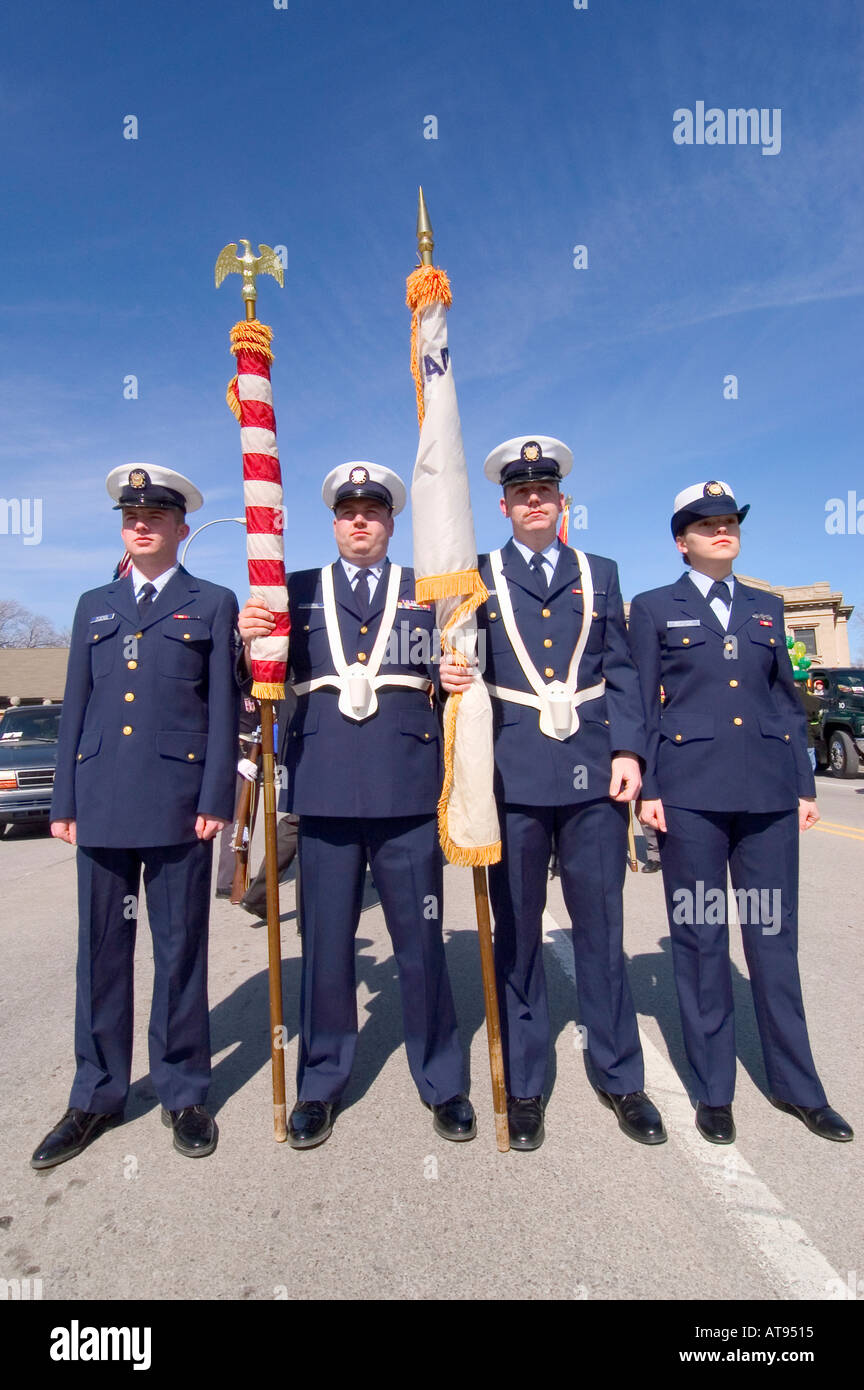 Portrait of a US Air Force Color Guard Soldier Stock Photo - Alamy