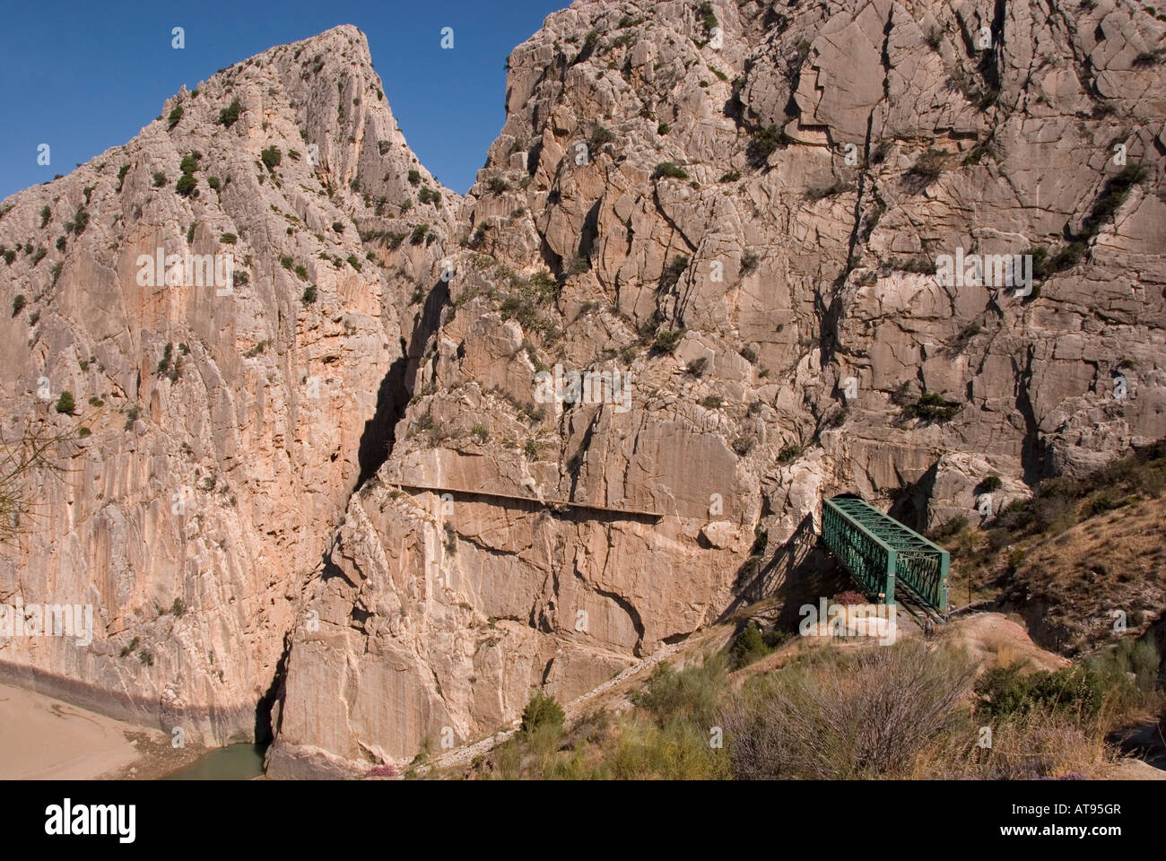 El Chorro gorge, Malaga, Andalusia, Spain Stock Photo - Alamy
