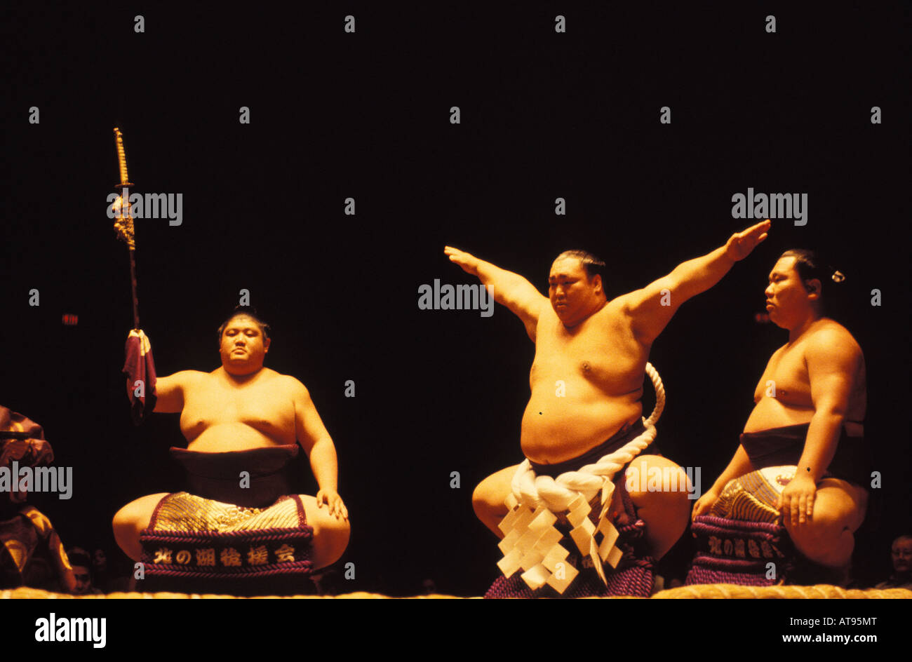Sumo wrestlers in Hawaii Stock Photo - Alamy