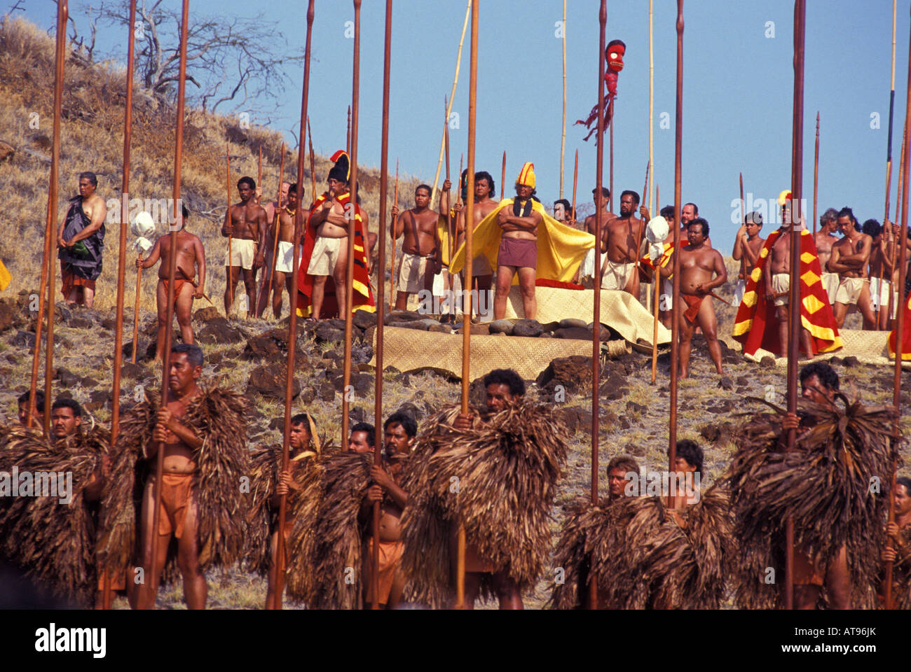 Puukohola heiau 200th anniversary on the Big Island Stock Photo - Alamy