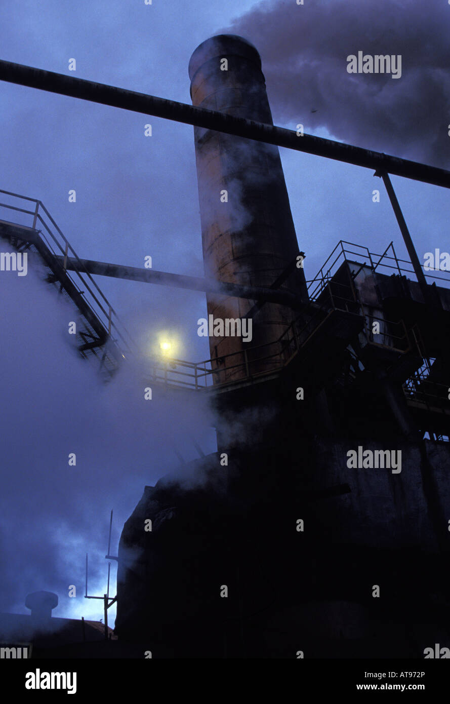 sugar mill at dusk, Paia Stock Photo - Alamy