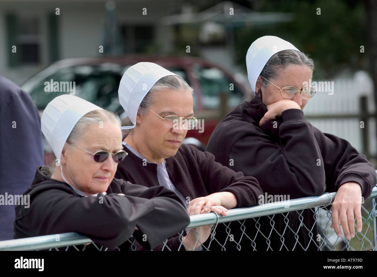 Amish activities at their winter quarters at Pinecraft Village Sarasota ...