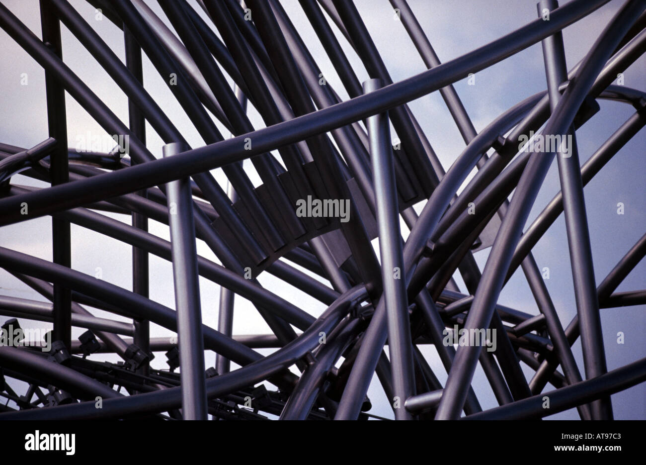 Interesting Metal Structure in Tosabori Osaka Stock Photo - Alamy