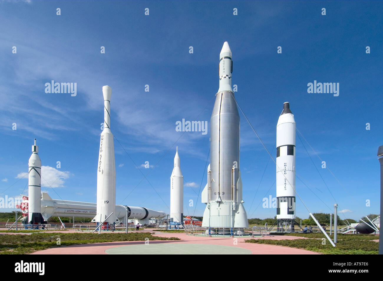 Spaceship Shuttle display at NASA John Fitzgerald Kennedy Space Center ...