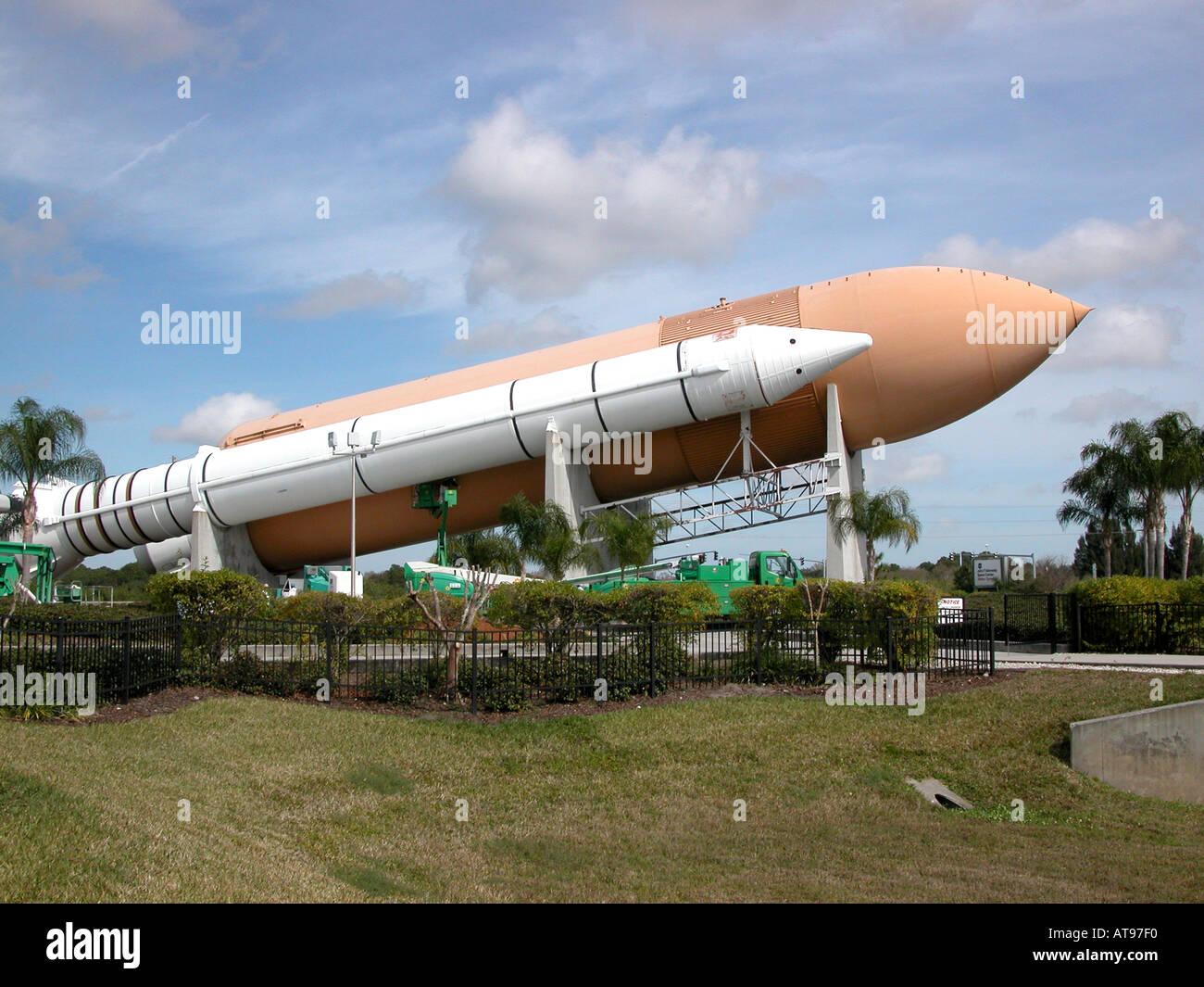 Spaceship Shuttle display at NASA John Fitzgerald Kennedy Space Center ...