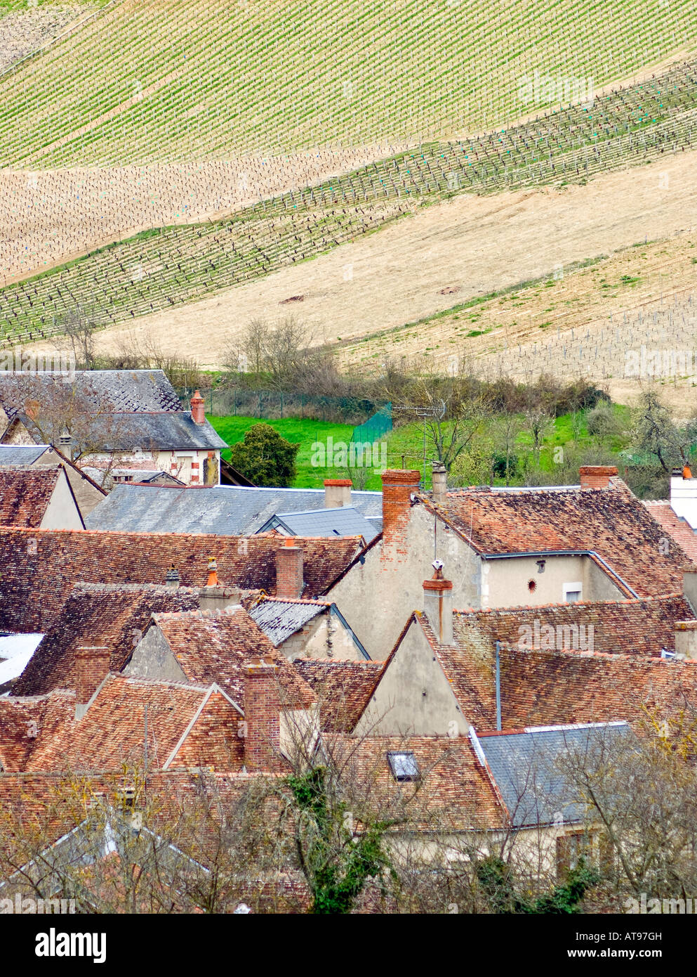 Village of Chavignol in the Loire Valley, near Sancerre Stock Photo - Alamy