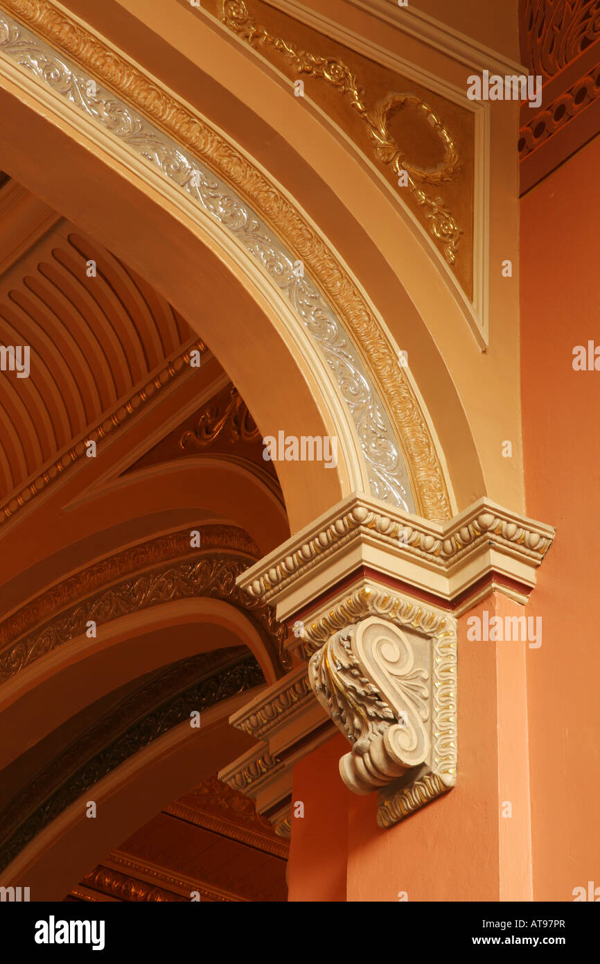 Arch Detail Trumbull County Courthouse Warren Ohio Circa 1895 Stock ...