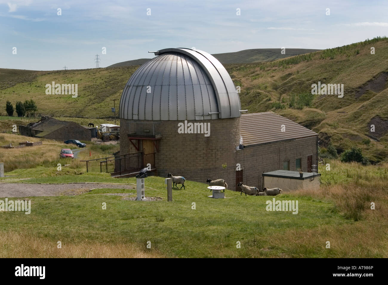 Astronomy centre observatory telescope in todmorden southern pennines ...