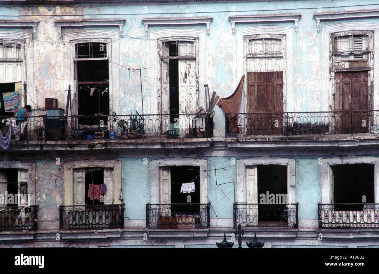 Colonial style architecture in Havana Vieja Cuba Stock Photo - Alamy