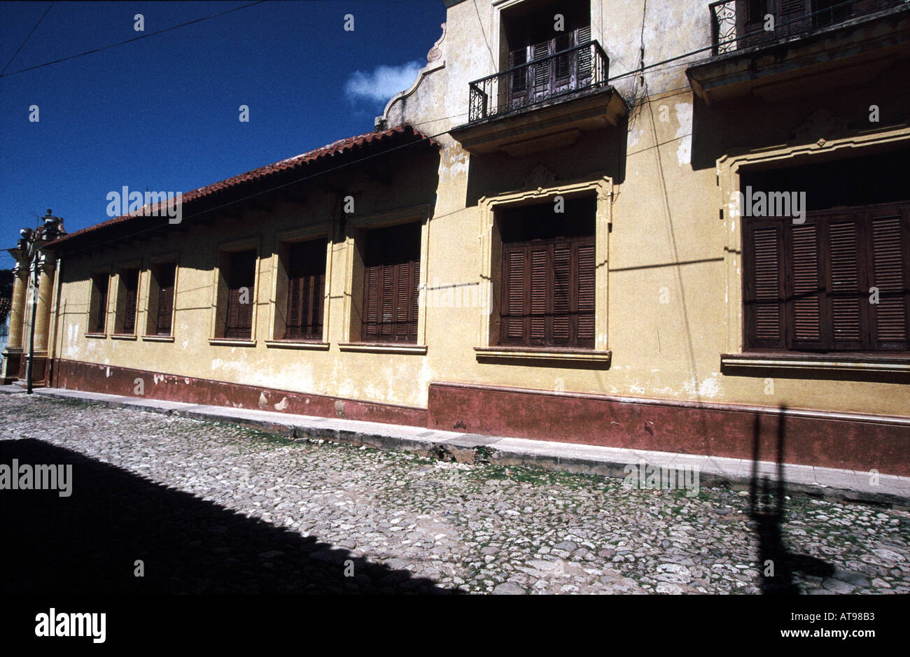 Colonial style architecture in Trinidad Cuba Stock Photo - Alamy