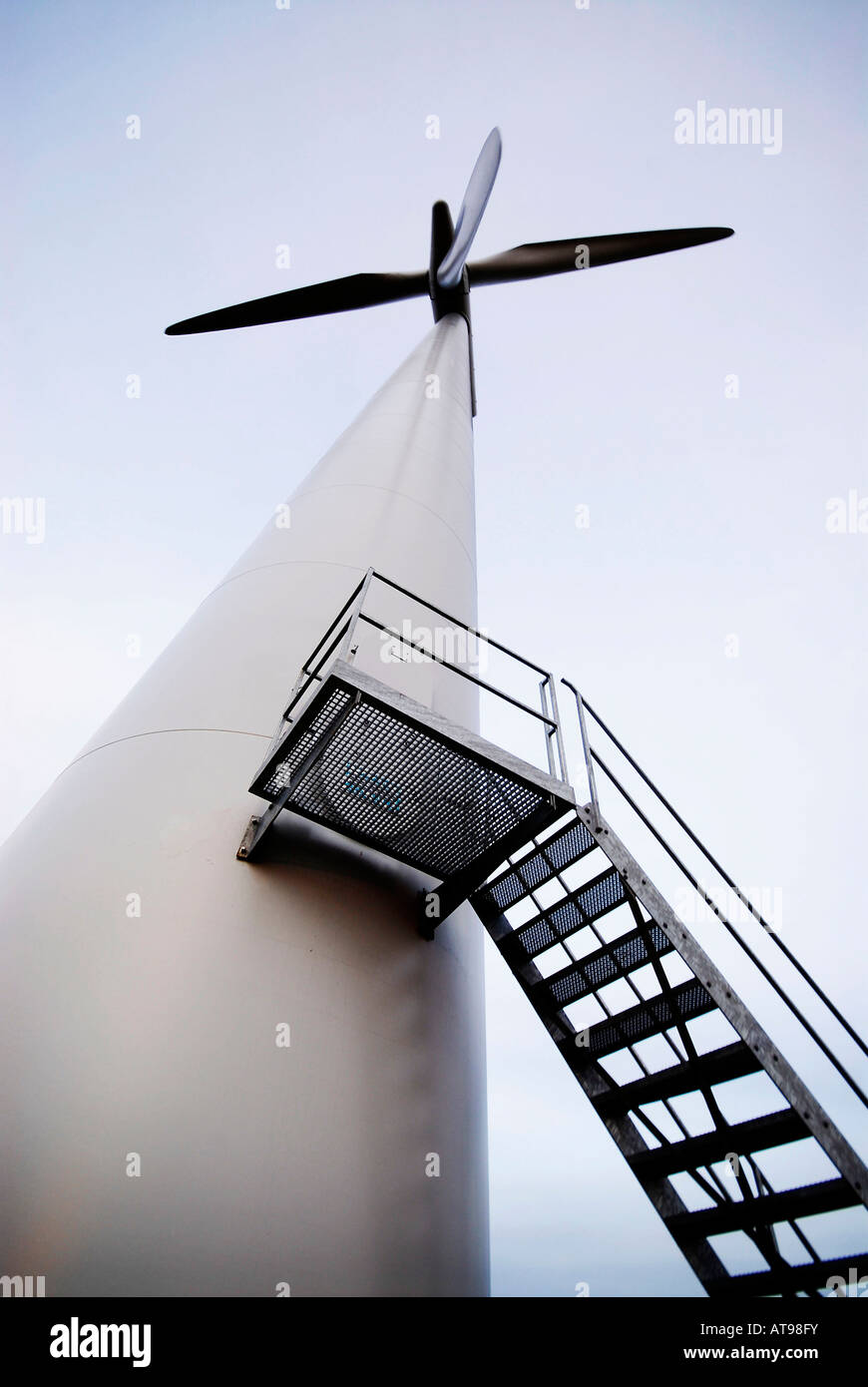 final day of construction at Westmill Wind Farm, Shrivenham ...