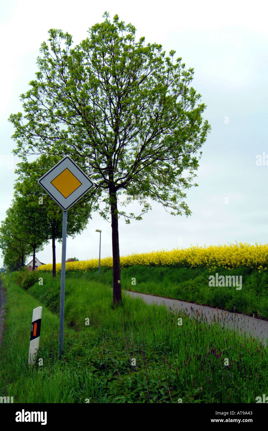 german deutschland roadside Stock Photo - Alamy
