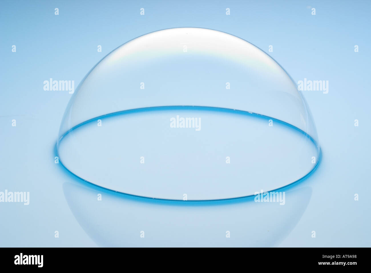 one single soap bubble is swimming on water studio Stock Photo - Alamy