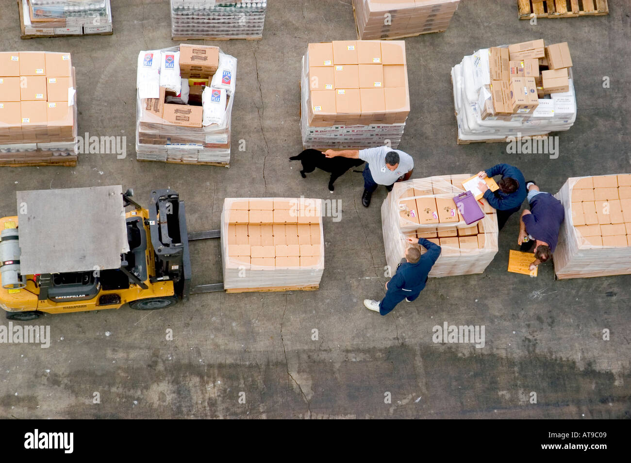 Customs official ship hi-res stock photography and images - Alamy